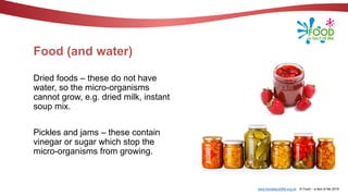 Food Spoilage and causes of food spoilage | PPT