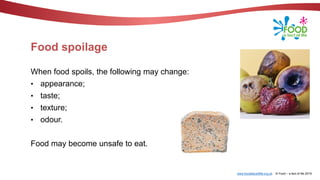 Food Spoilage and causes of food spoilage | PPT