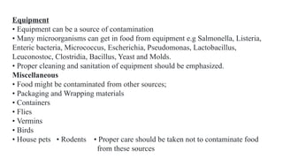 Microorganisms which are prevalent in food spoilage | PPTX
