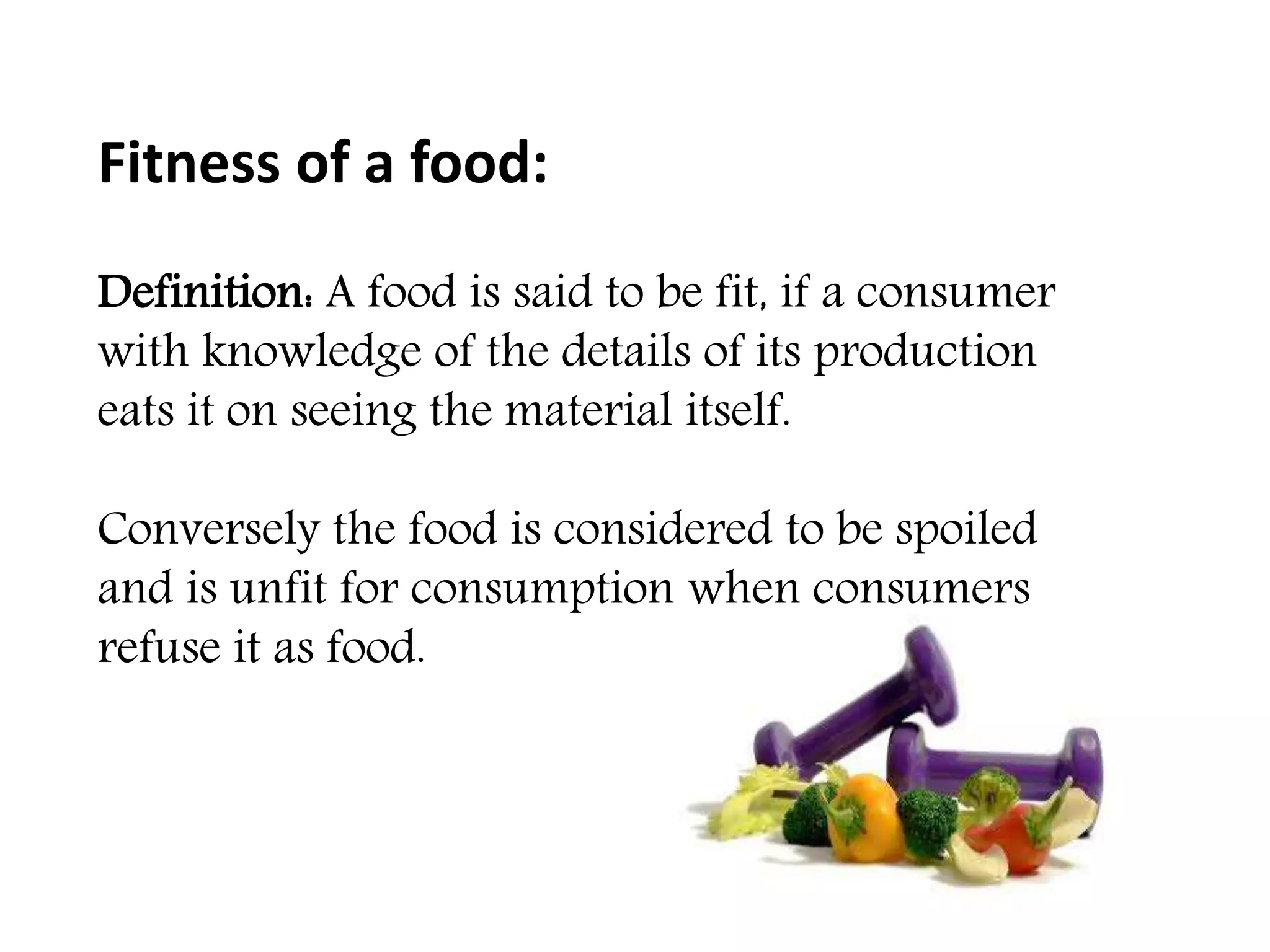 Food spoilage and food borne diseases | PPTX