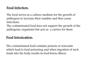 Food spoilage and food borne diseases | PPTX