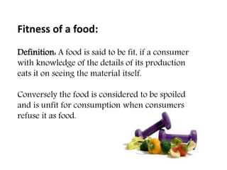 Food spoilage and food borne diseases | PPTX
