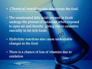 Food spoilage and food borne diseases | PPTX