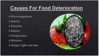FOOD SPOILAGE AND FOOD PRESERVATION.pptx