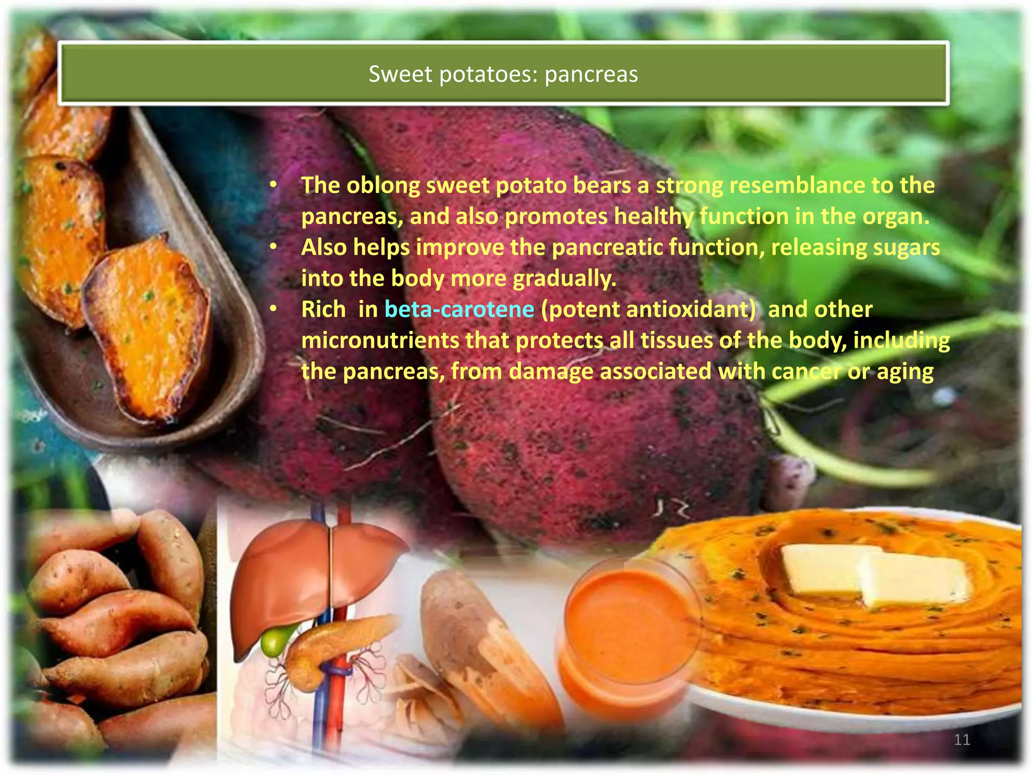 Foods Resembling Body Parts and their Associated Benefits | PPTX