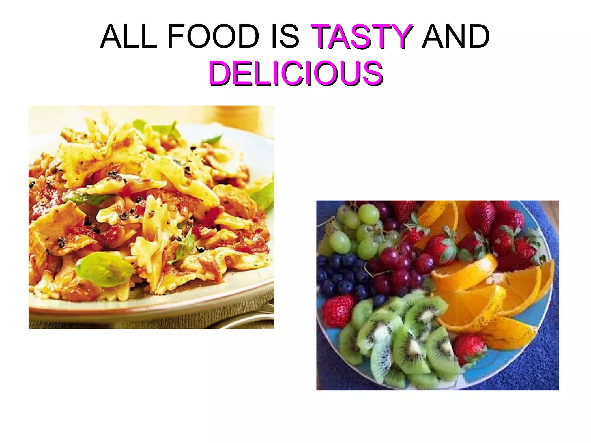 FOODS SLIDE | PPT