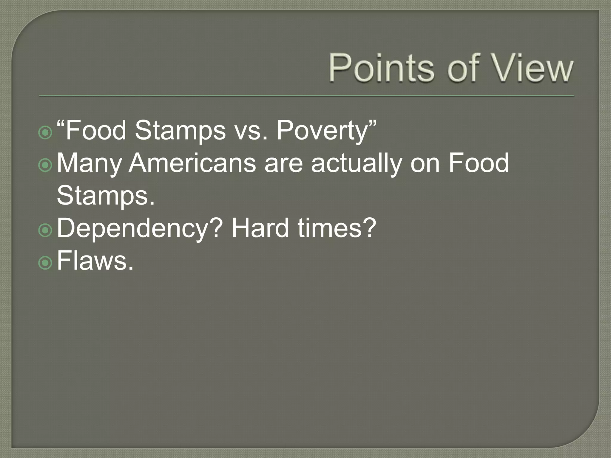 Food stamps meme | PPTX