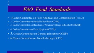 food standard and certification.ppt It has description about definition ...