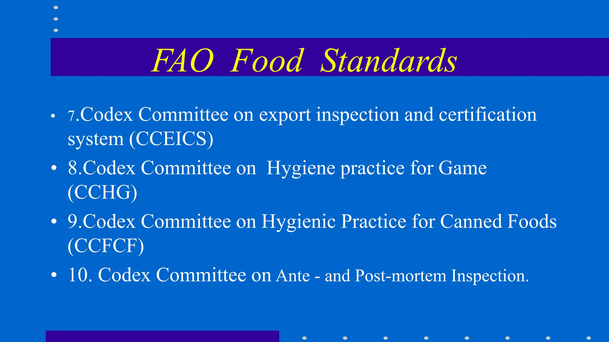food standard, certification.pptx it contains useful information about ...