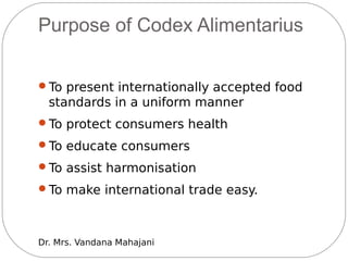 Food standards | PDF
