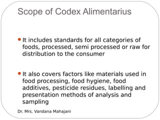 Food standards | PDF