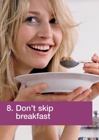 Food Standards Agency (2010) Eat Well - 8 tips for making healthier ...