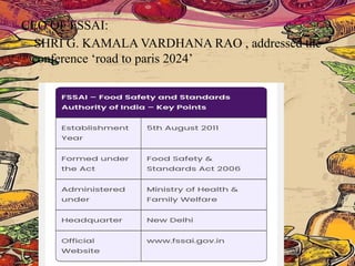 Food standards and quality assurance | PPTX