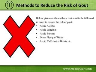 Foods to be avoided in high uric acid | PPTX