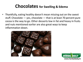 Foods to Eat in Swelling & Edema | PPT