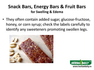 Foods to Eat in Swelling & Edema | PPT
