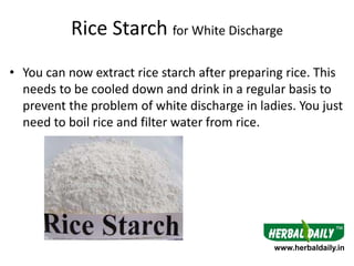 Foods to Eat in White Discharge | PPTX
