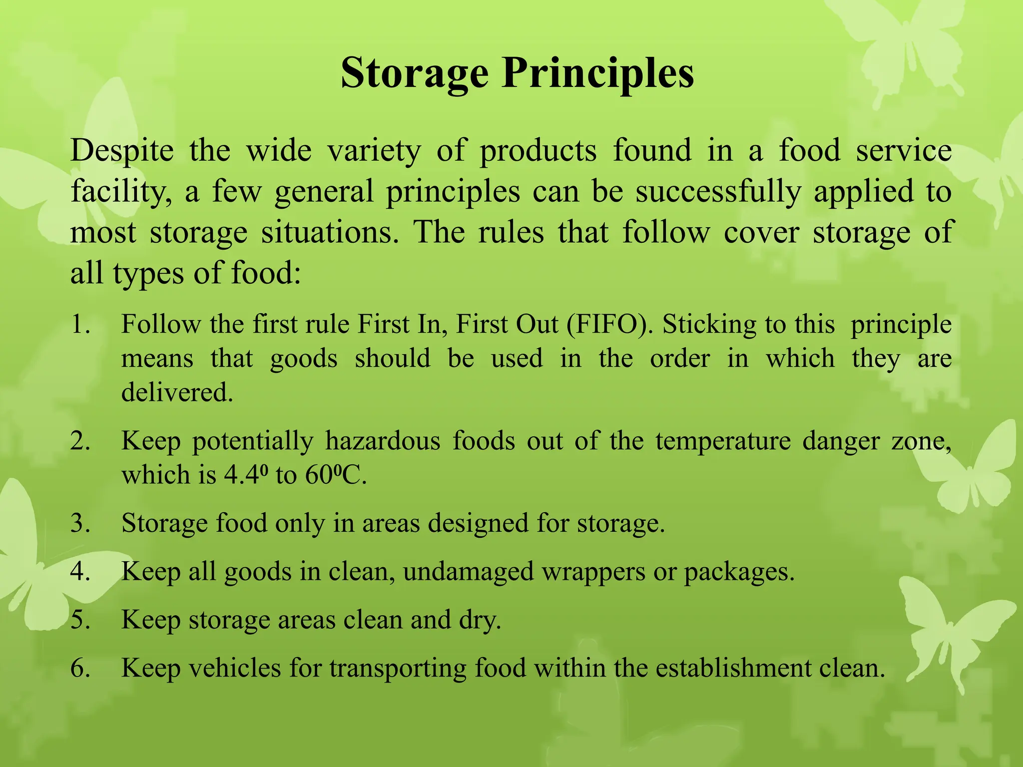 Food Storage, Good Plant Layout Design for Food Processing and Handling ...