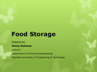 Food Storage, Good Plant Layout Design for Food Processing and Handling ...