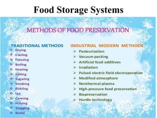 Food Storage Systems | PPTX