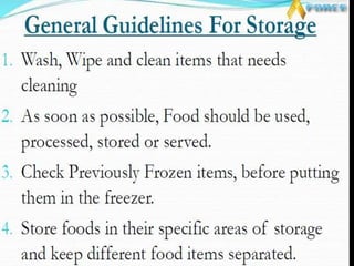 Food Storage Systems | PPTX