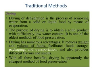 Food Storage Systems | PPTX