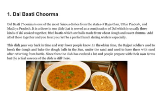 Foods to taste in india | PPTX