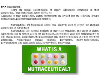 Food suppliment, AYTEN SHUKUROVA, | PPT