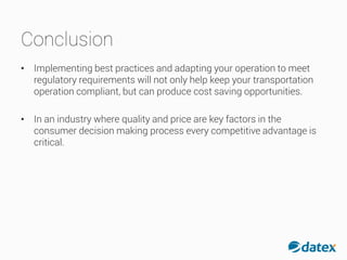 Food Supply Chain: Transporting Fresh Fruits & Vegetables | PDF