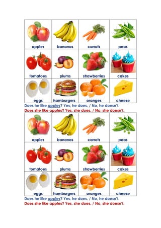 Food support card in differentiated instruction | PDF