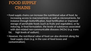 Food systems Notes with its elements and more | PPTX