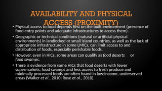 Food systems Notes with its elements and more | PPTX