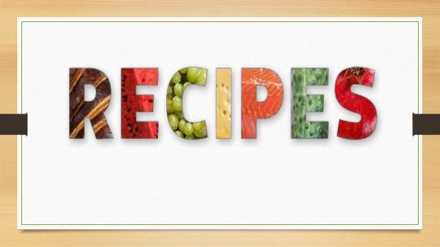 Food Tasty recipes | PPTX