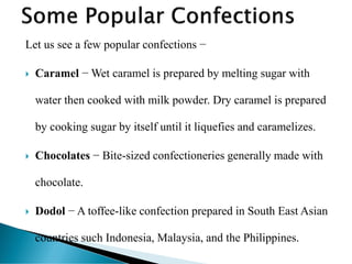 Confectioneries - Food Technology | PDF