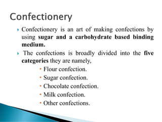 Confectioneries - Food Technology | PDF