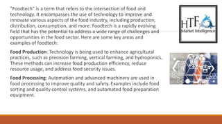 Foodtech Market | PPT | Free Download