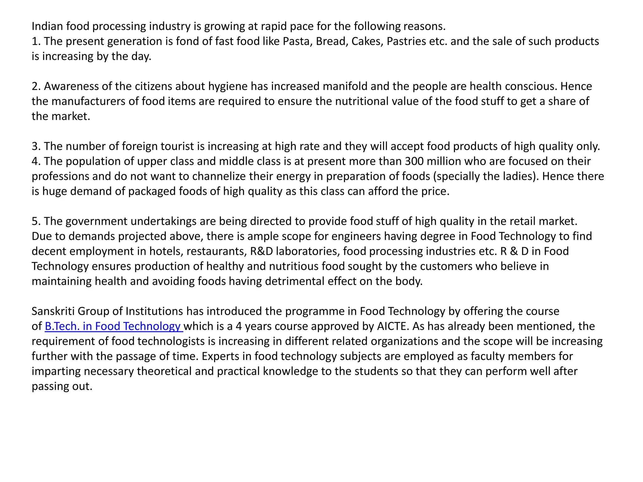 Food technology | PPTX | Food Industry | Industries