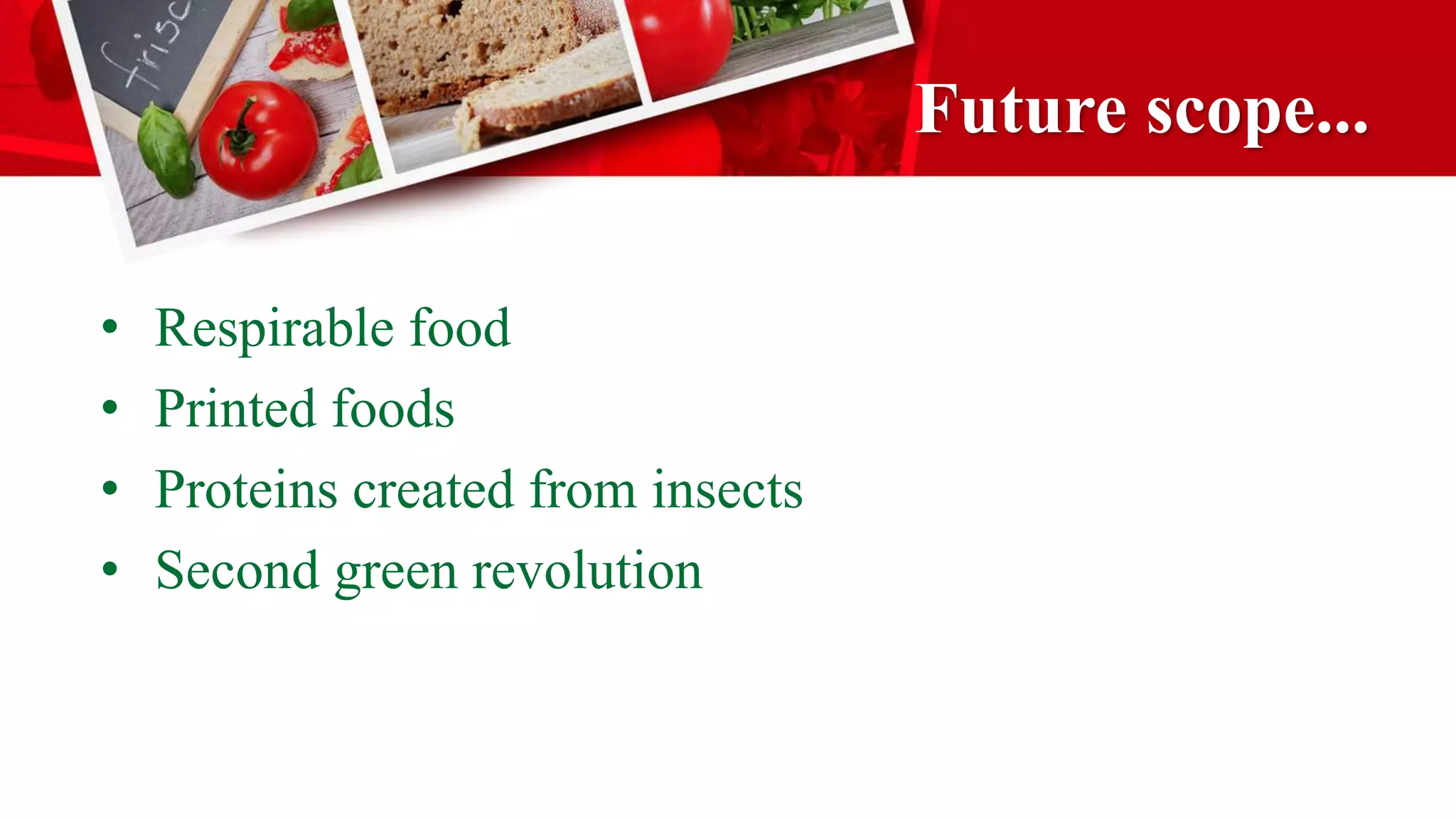 Food technology | PPTX