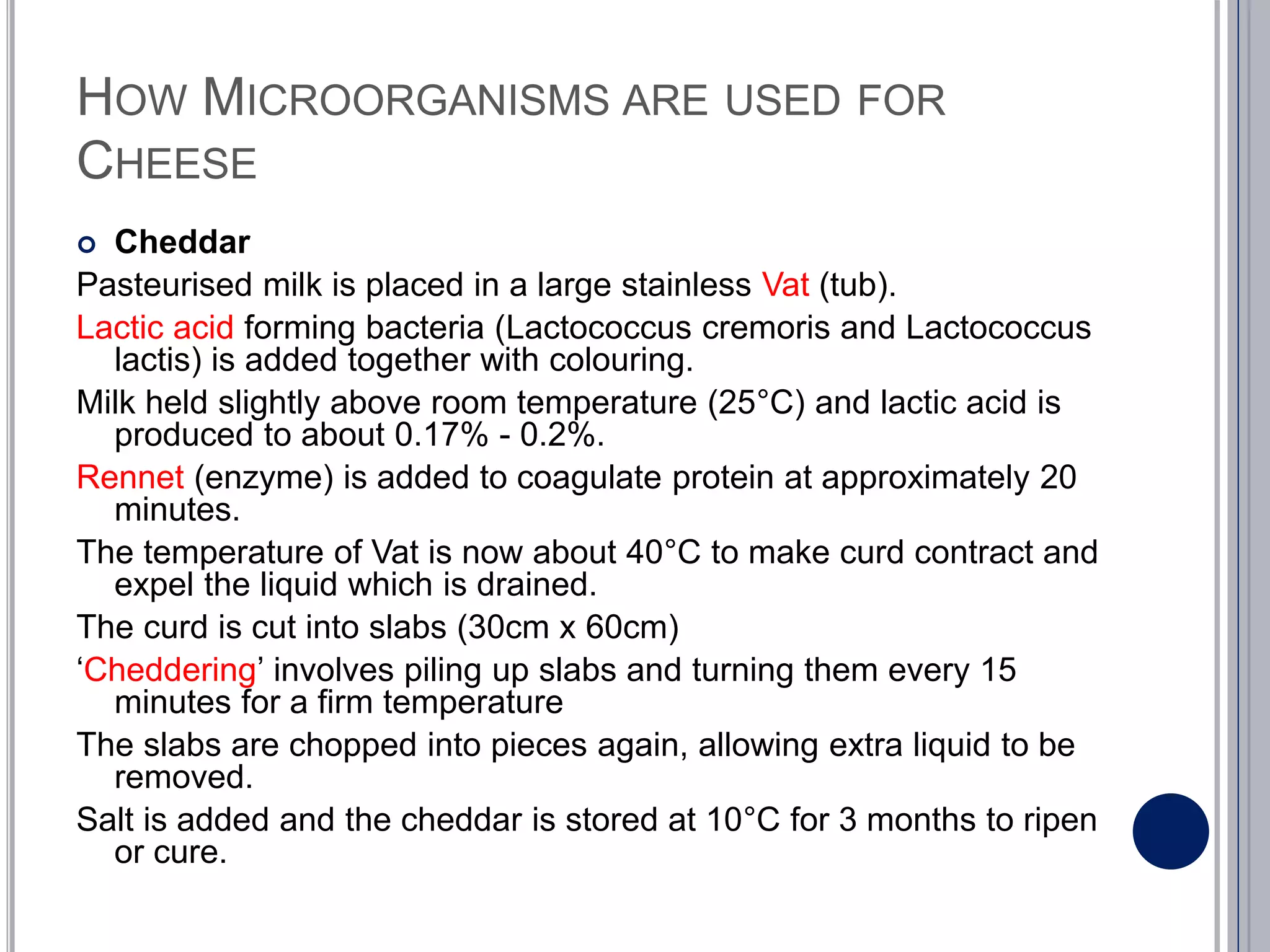 Food Technology Micro-organisms in Food Production | PPTX
