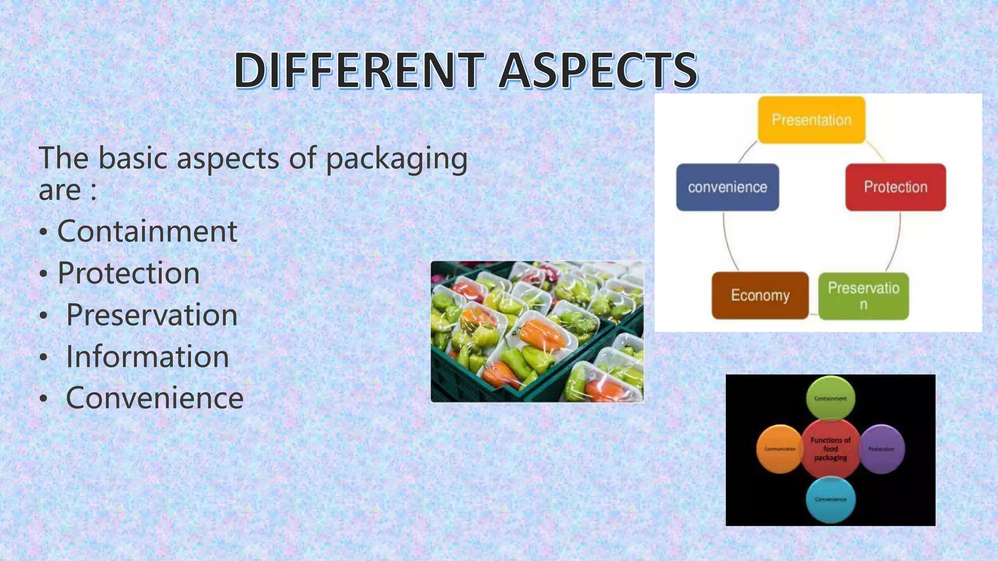 FOOD TECH PPT FOOD PACKAGING | PPTX