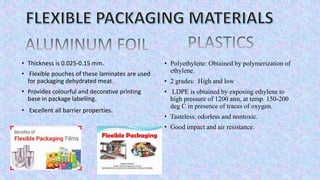 FOOD TECH PPT FOOD PACKAGING | PPTX