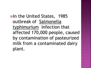 Food terrorism and biocrimes | PPTX