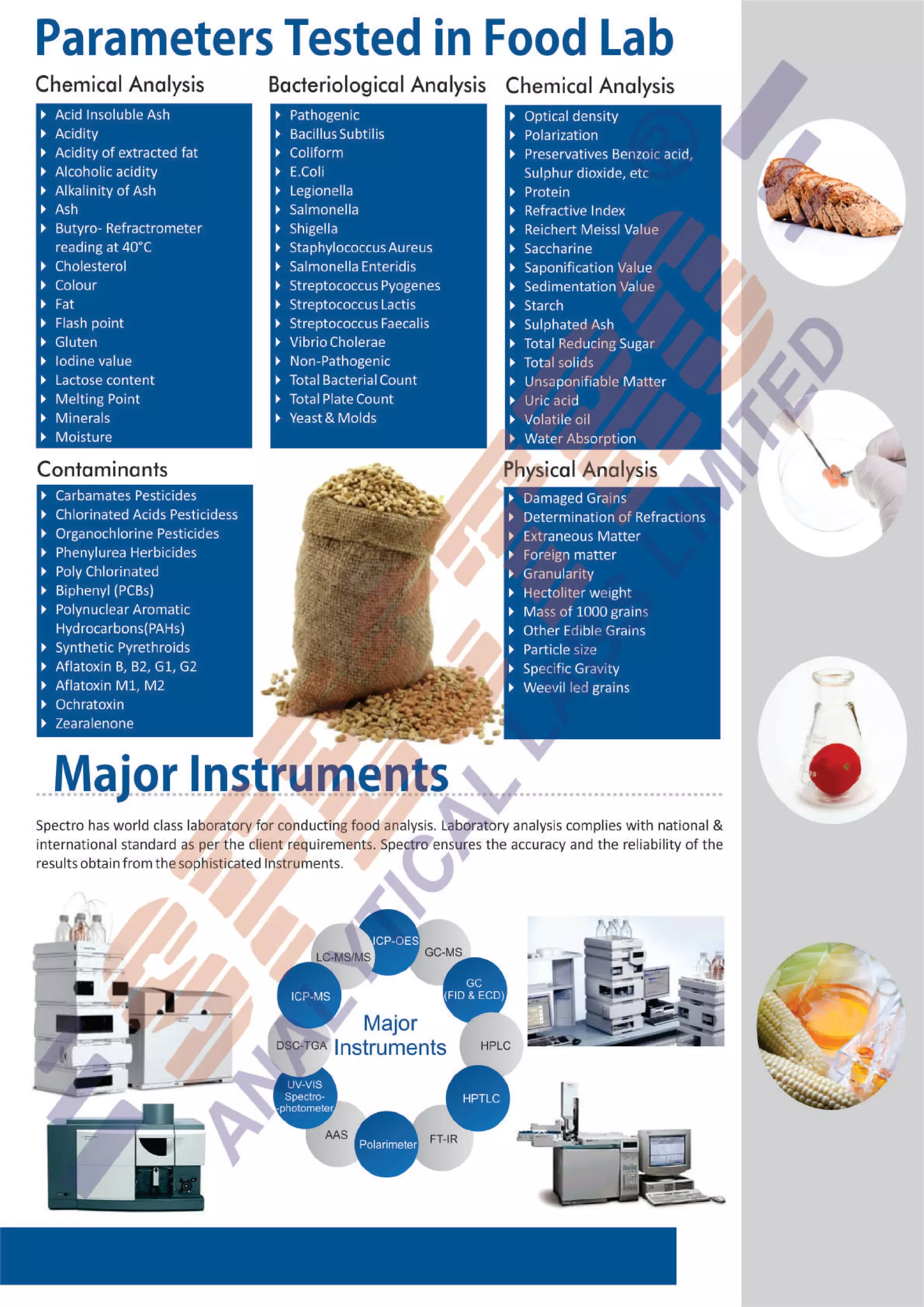 Food testing laboratory services food testing labs in delhi | PDF