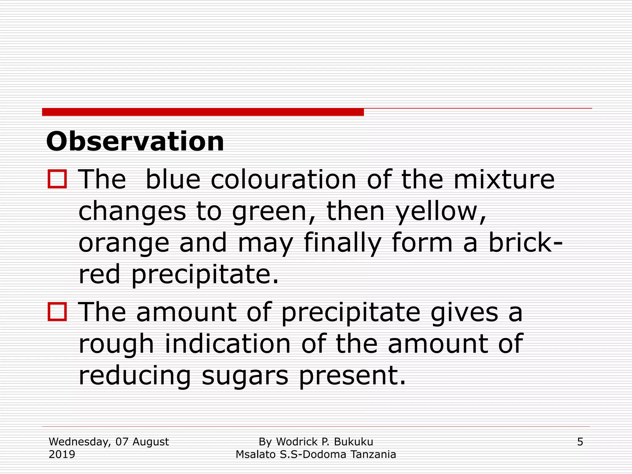 Food test practical notes | PPTX