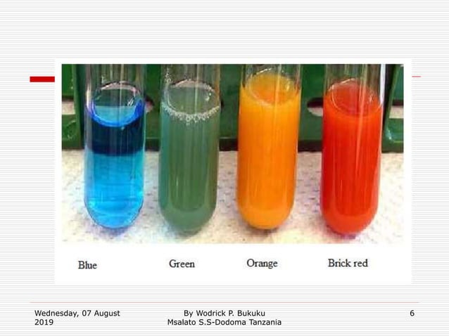 Food test practical notes | PPTX