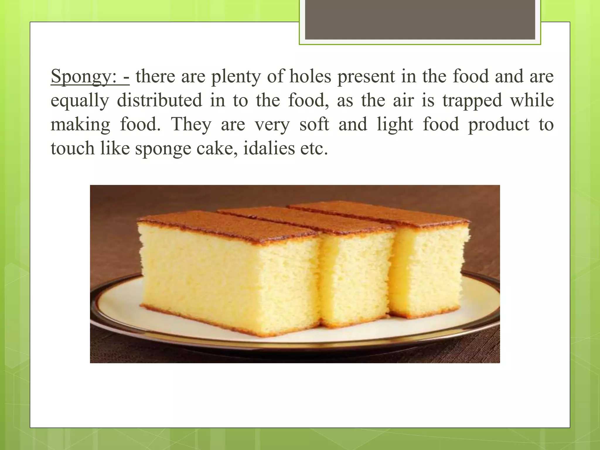 Food textures | PPTX