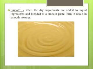 Food textures | PPTX