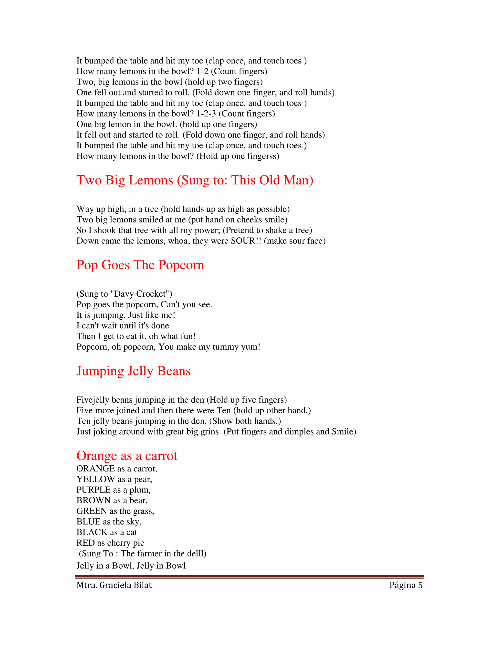 Food Theme Songs | PDF