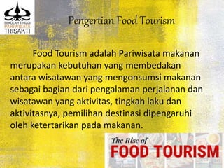 Food tourism | PPTX