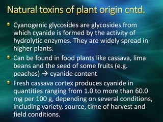 Food toxins | PPTX